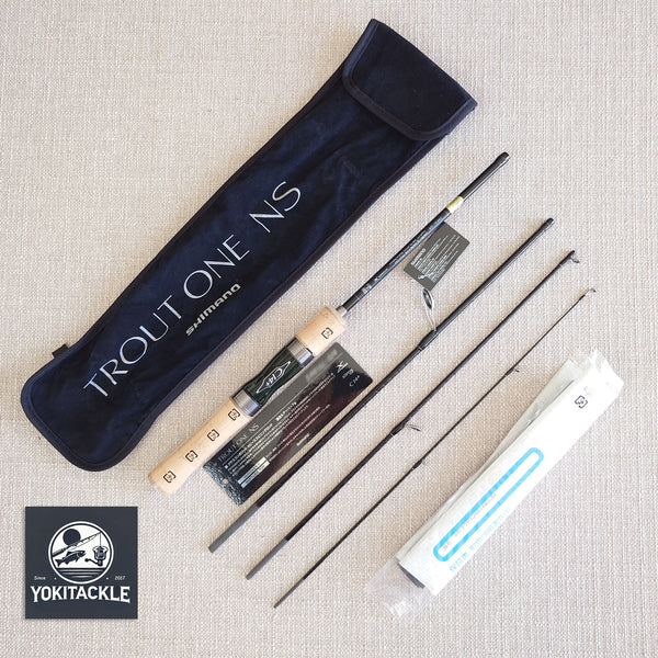 Brand New Shimano 2024 TROUT ONE NS S47UL-4 Spinning Rod – YOKI Tackle Fishing Gear Emporium