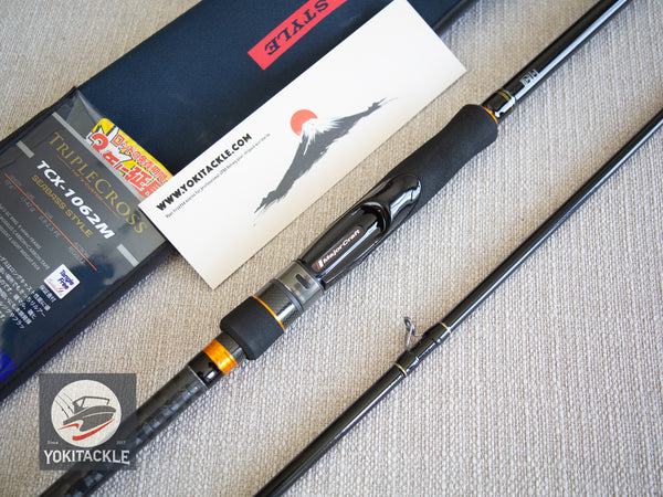 Brand New Major Craft TRIPLE-CROSS SEA BASS TCX-1062M Spinning Rod – YOKI Tackle Fishing Gear ...